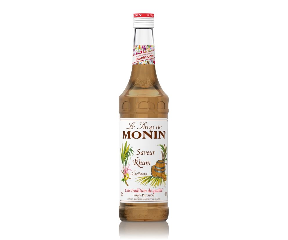 Syrop Monin Karaibski Rum 700ml - Sklep APS Glass & Bar Supply
