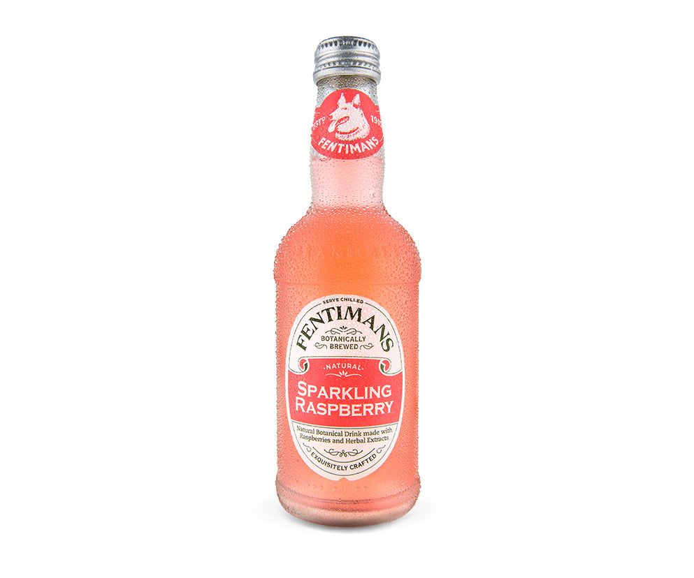 Fentimans Sparkling Raspberry (lemoniada malinowa), napój butelka 275ml ...