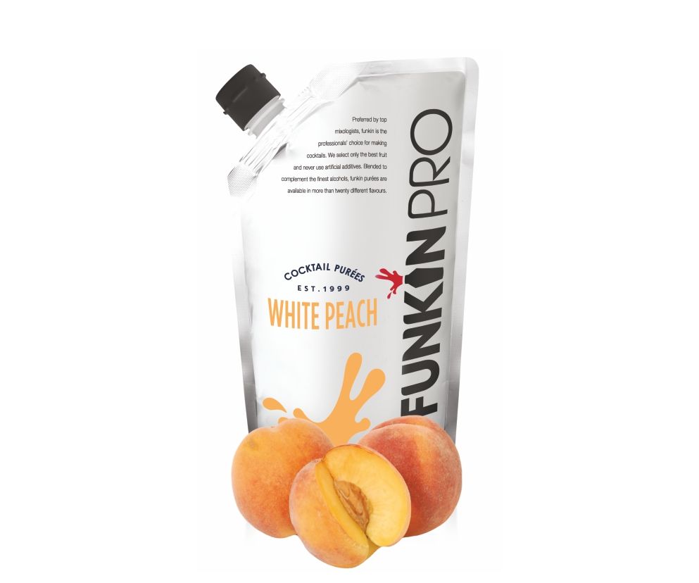 Puree Owocowe Funkin Biała Brzoskwinia 1kg - Sklep APS Glass & Bar Supply