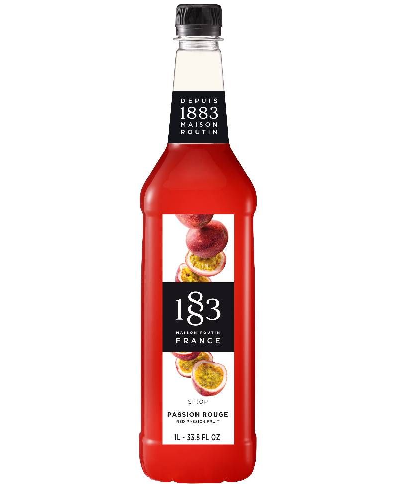 Syrop 1883 Routin Czerwona Marakuja (Red Passion Fruit), plastikowa ...